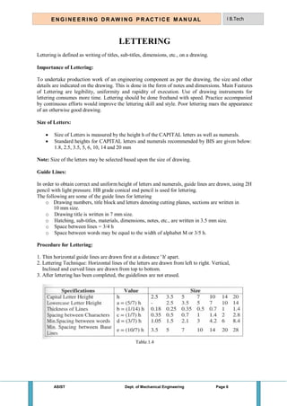 Engineering drawing | PDF