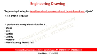 Basics of Engineering drawing | PPTX