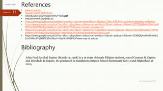 Engineering drawing - mini paper, tools and guides | PPT