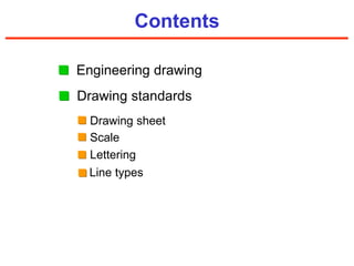 Engineering drawing chapter 01 introduction | PPT