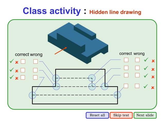 Engineering drawing chapter 03 orthographic projection. | PPT | 3-D ...