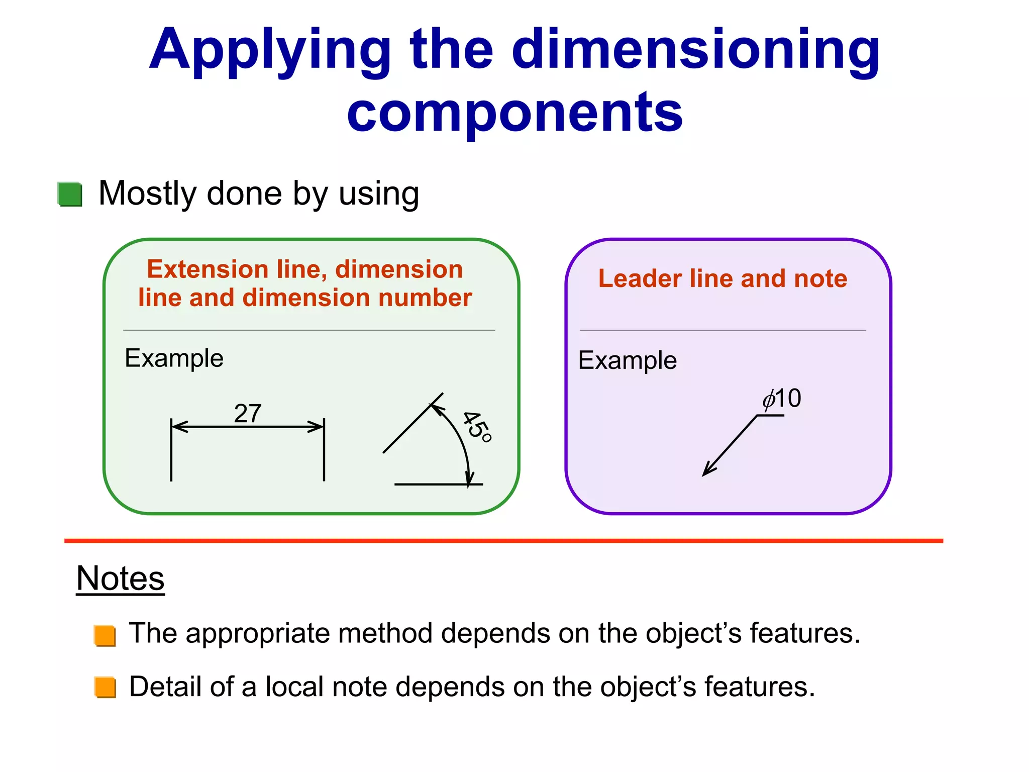 Engineering drawing chapter 07 dimensioning.ppt