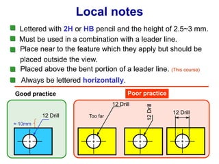 Engineering drawing chapter 07 dimensioning.ppt
