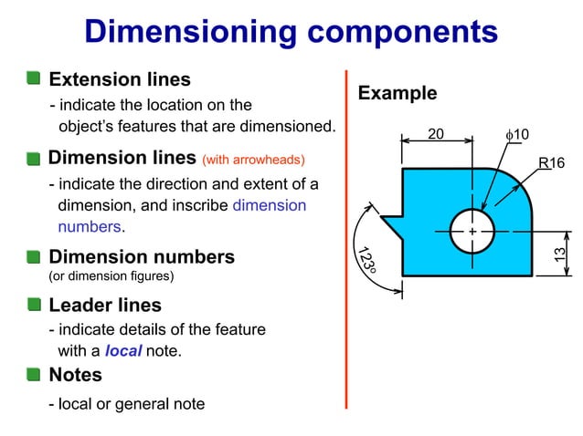 Engineering drawing chapter 07 dimensioning.ppt