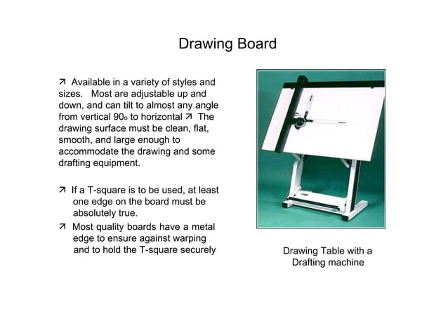 Engineering drawing (drafting instruments) lesson 2 | PPT | Drawing and ...