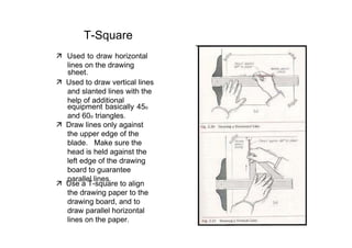 Engineering drawing (drafting instruments) lesson 2 | PPT