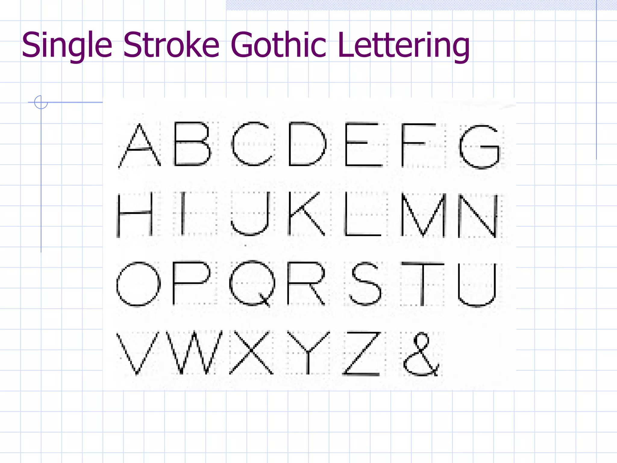 Engineering drawing (engineering lettering) lesson 3 | PPT