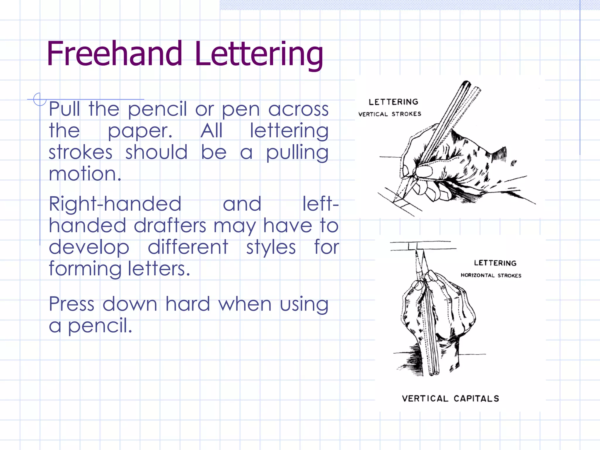 Engineering drawing (engineering lettering) lesson 3 | PPT
