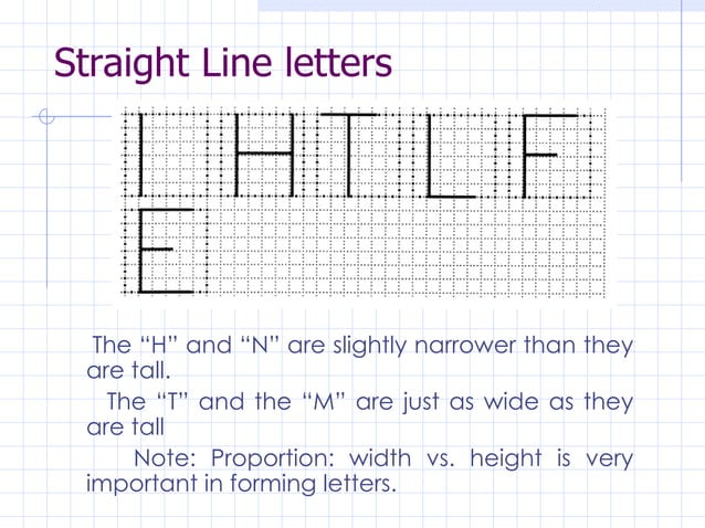 Engineering drawing (engineering lettering) lesson 3 | PPT | Drawing ...