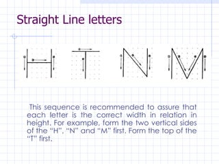 Engineering drawing (engineering lettering) lesson 3 | PPT | Drawing ...