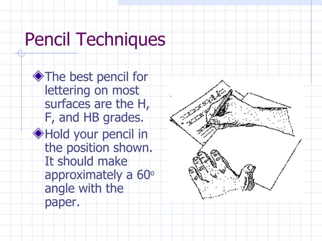 Engineering drawing (engineering lettering) lesson 3 | PPT