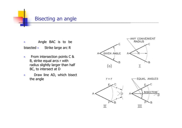 Engineering drawing (geometric construction) lesson 4 | PPT | Geography | Science