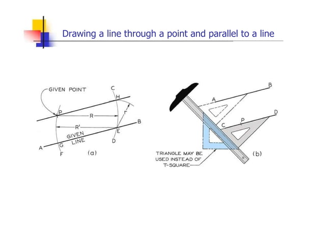 Engineering drawing (geometric construction) lesson 4 | PPT | Geography | Science