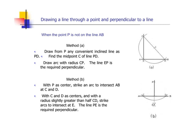 Engineering drawing (geometric construction) lesson 4 | PPT | Geography | Science