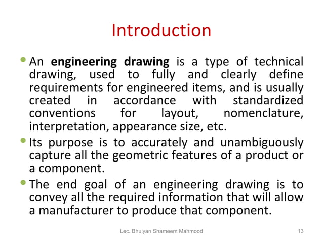 Engineering Drawing | PPS