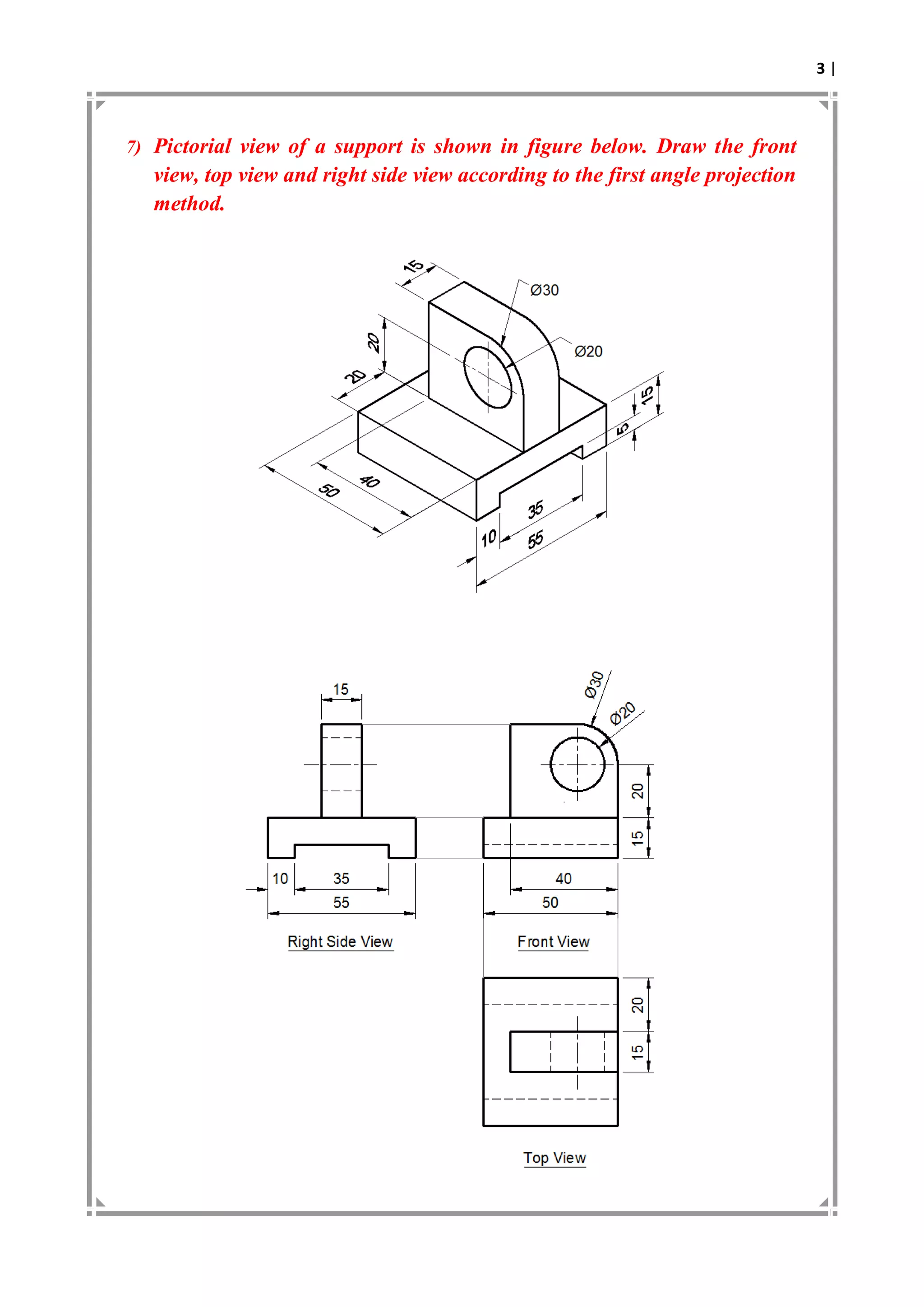 Engineering Drawing III for Technical High School students of Kerala ...