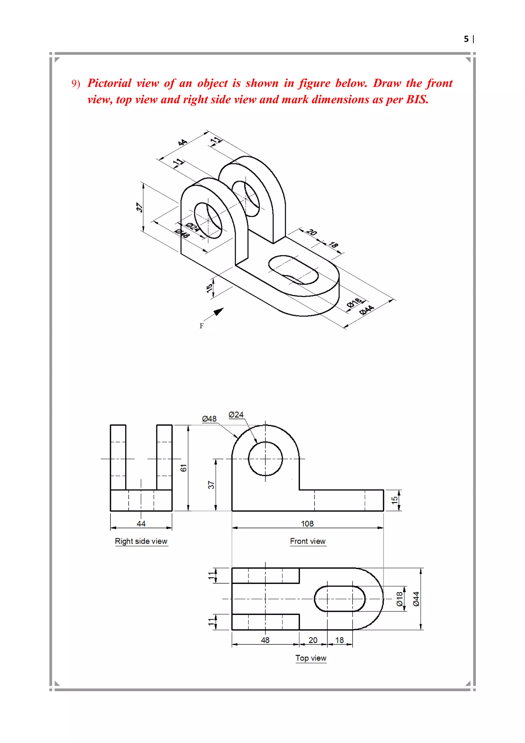 Engineering Drawing III for Technical High School students of Kerala ...
