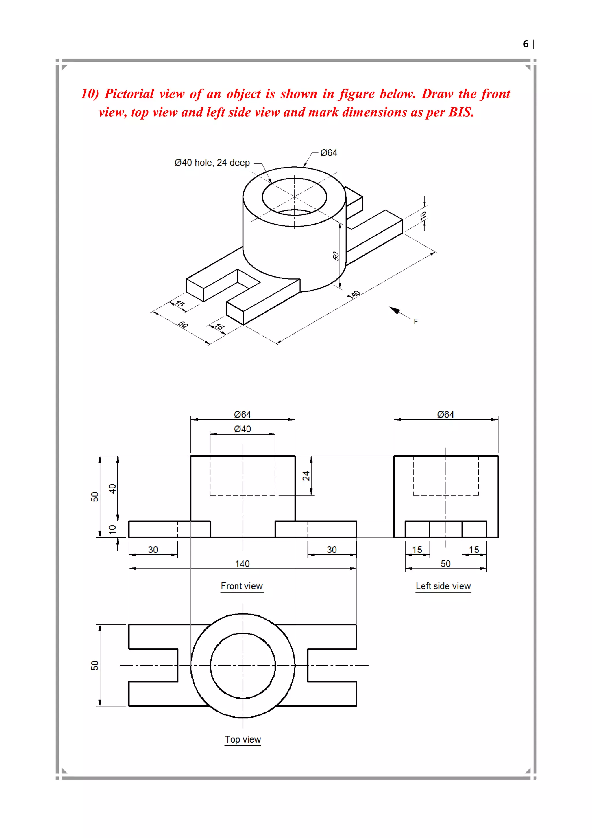 Engineering Drawing III for Technical High School students of Kerala ...