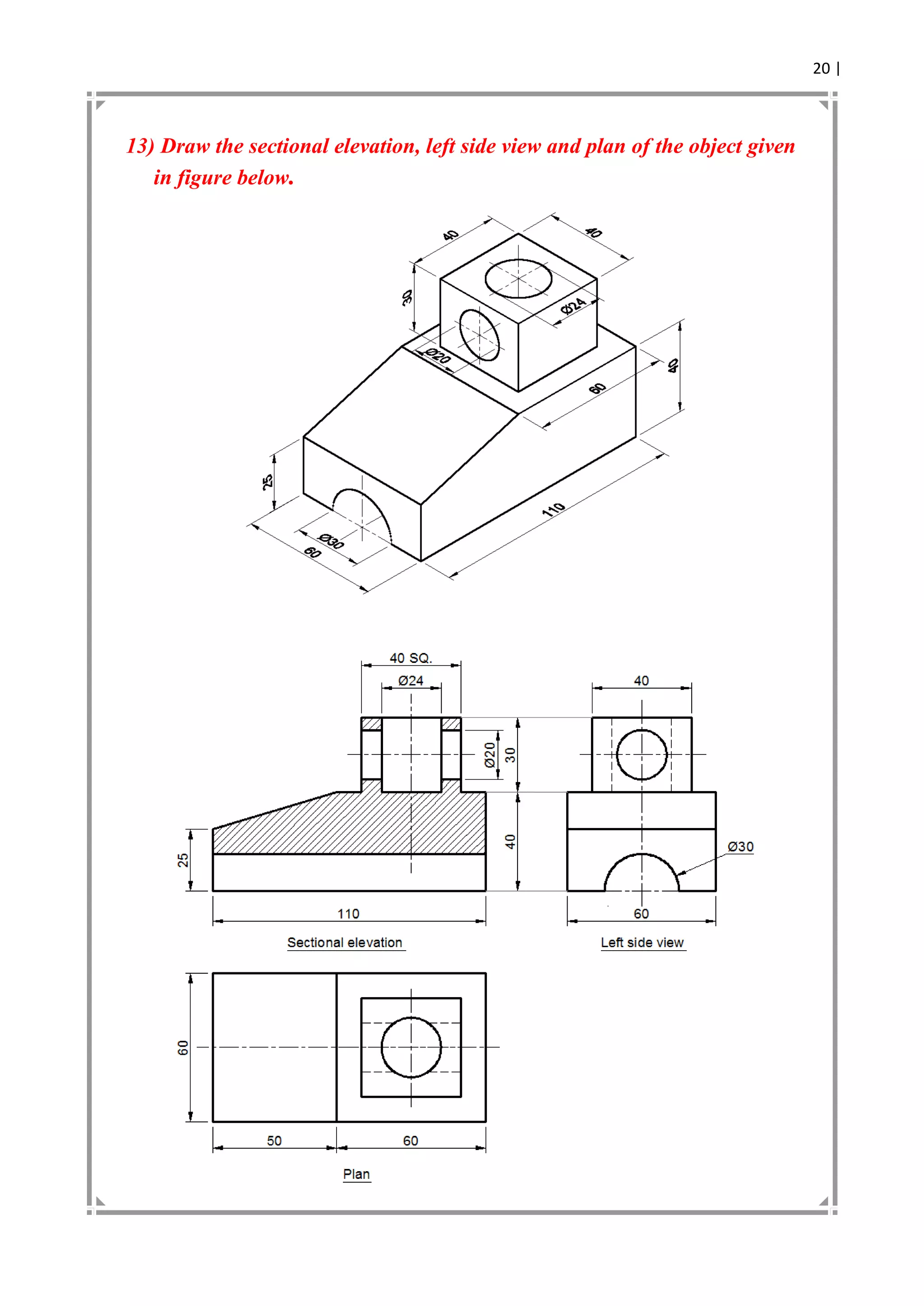 Engineering Drawing III for Technical High School students of Kerala ...