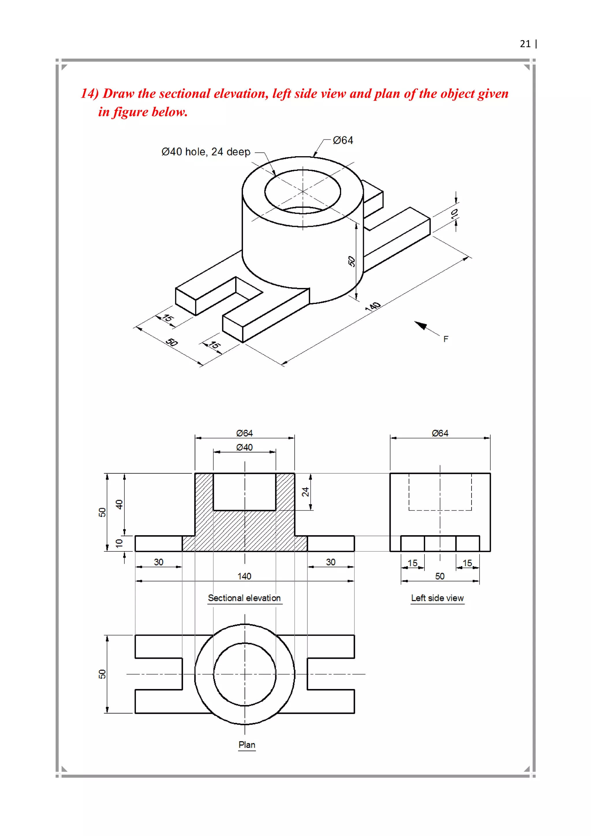 Engineering Drawing III for Technical High School students of Kerala ...