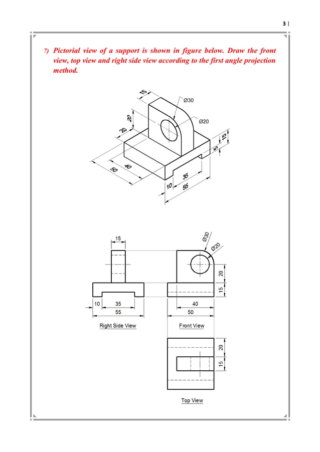 Engineering Drawing III for Technical High School students of Kerala ...