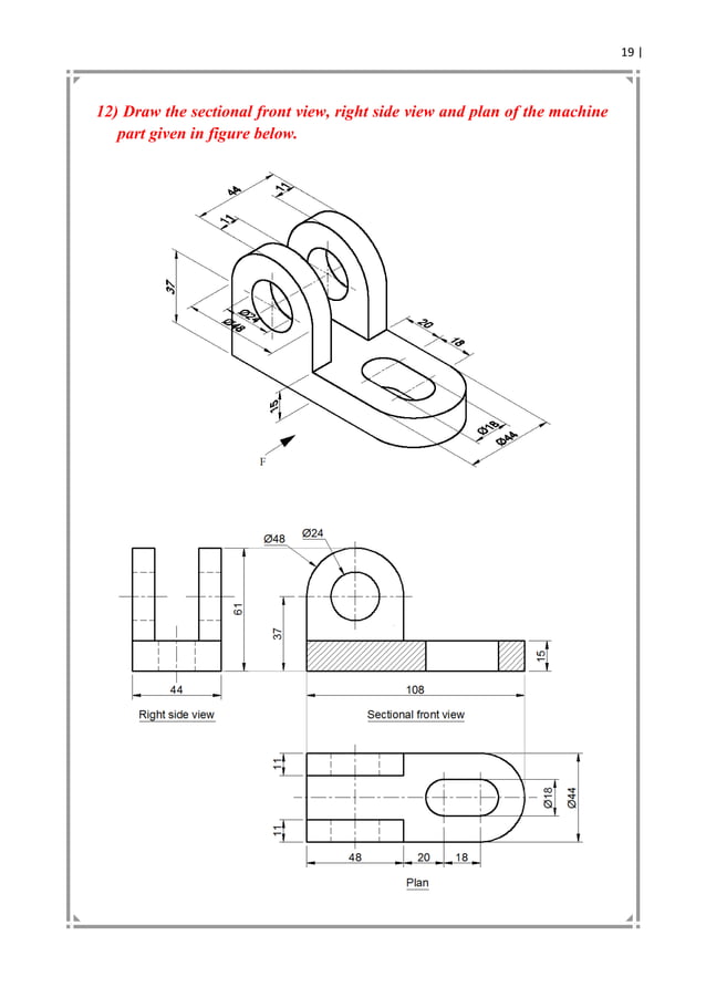 Engineering Drawing III for Technical High School students of Kerala ...