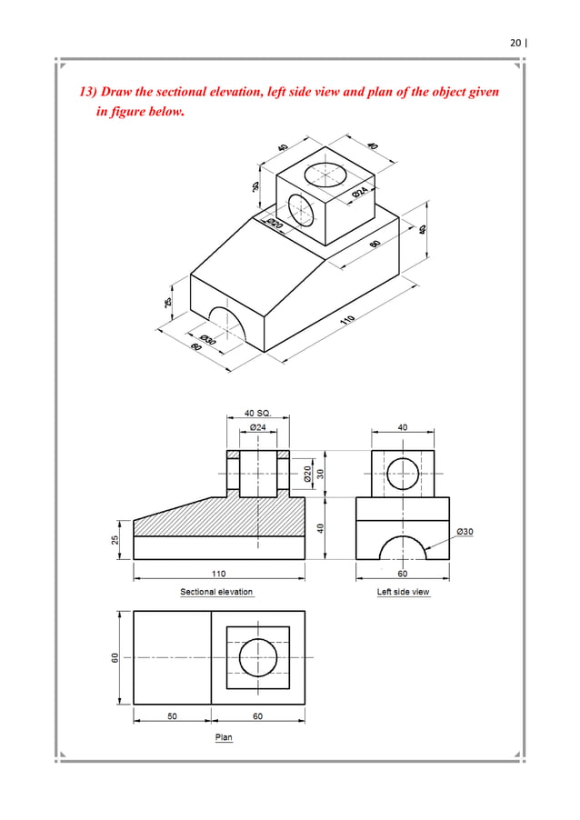 Engineering Drawing III for Technical High School students of Kerala ...