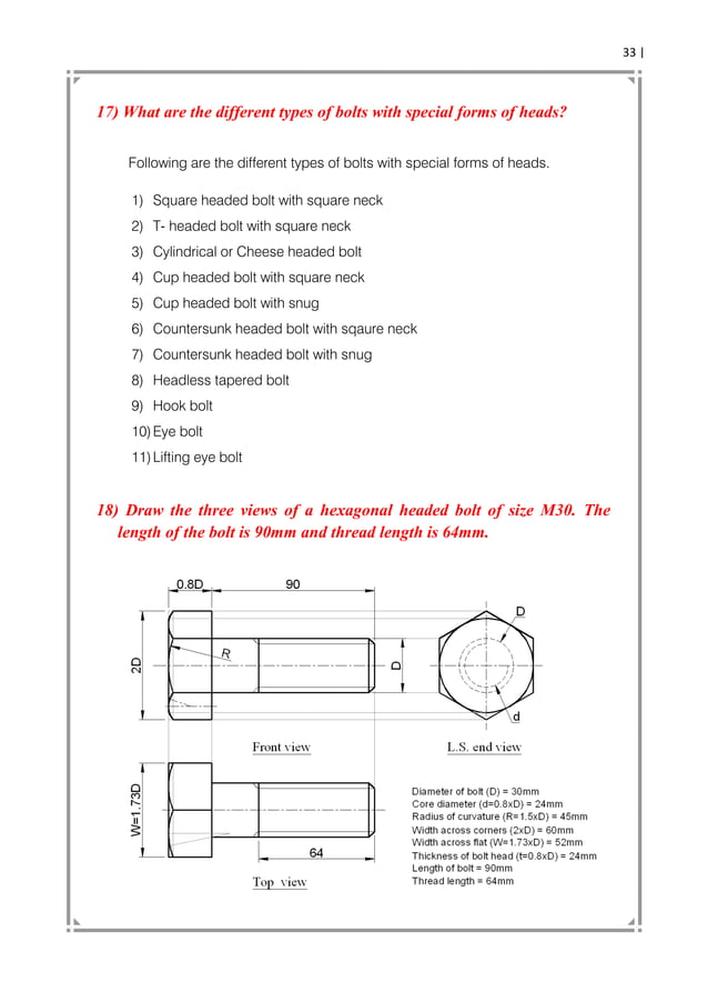 Engineering Drawing III for Technical High School students of Kerala ...