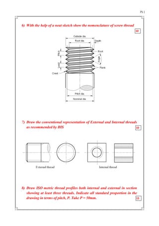 Engineering Drawing III for Technical High School students of Kerala ...