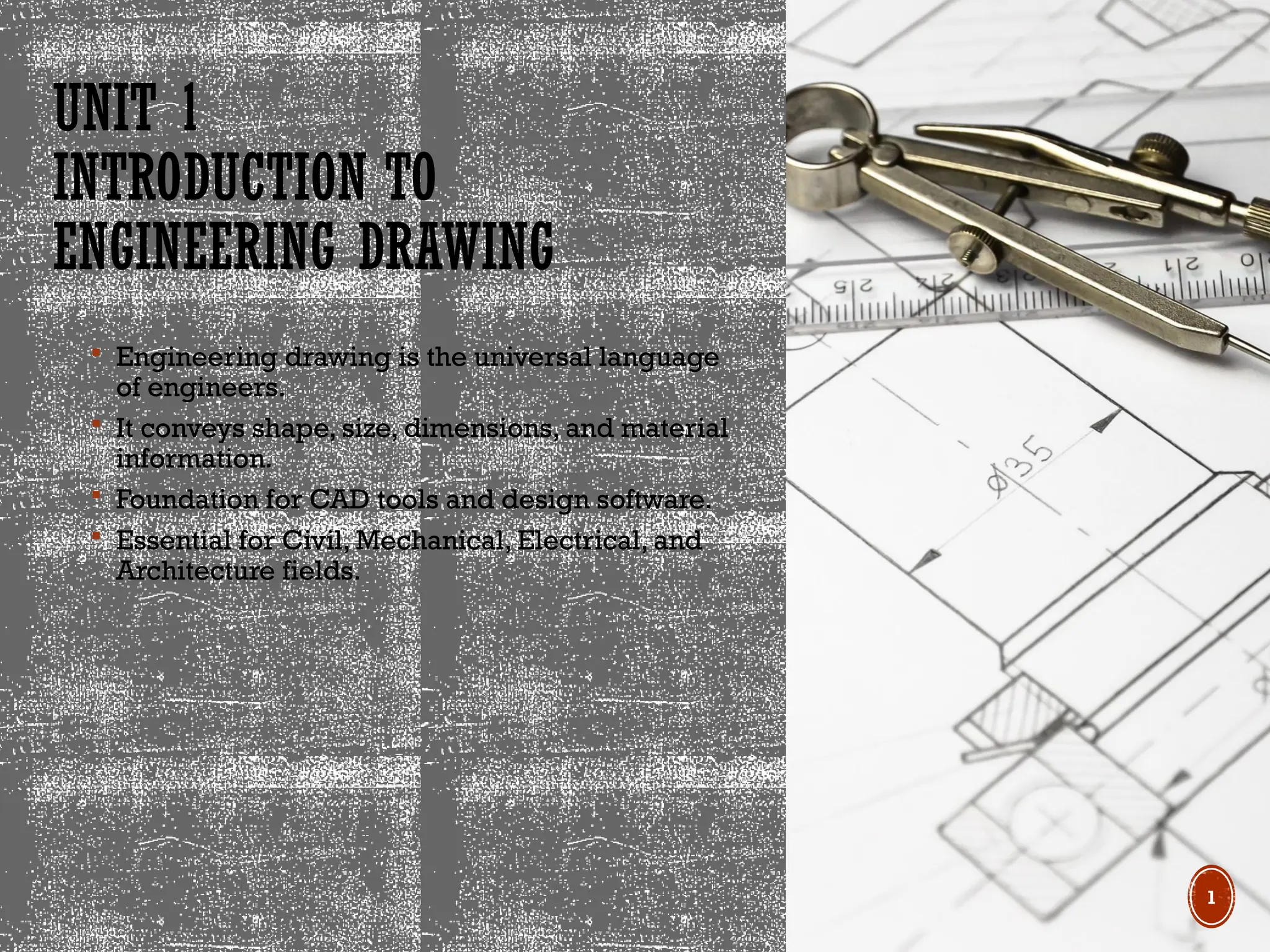 Engineering_Drawing_Lecture for Civil Engineering | PPTX