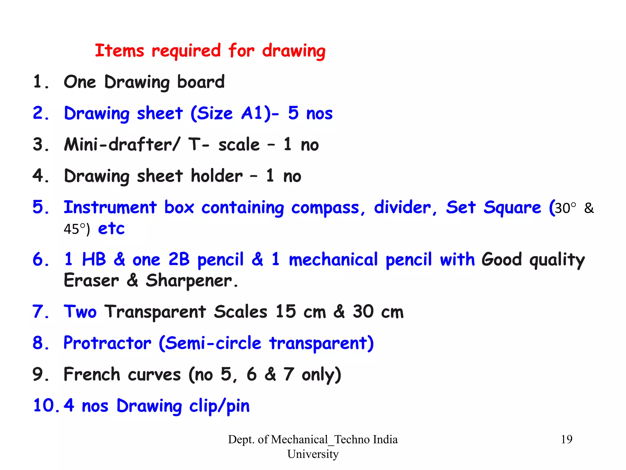 Engineering Drawing SBH.pptx | 3-D Graphics | Computer Software and ...