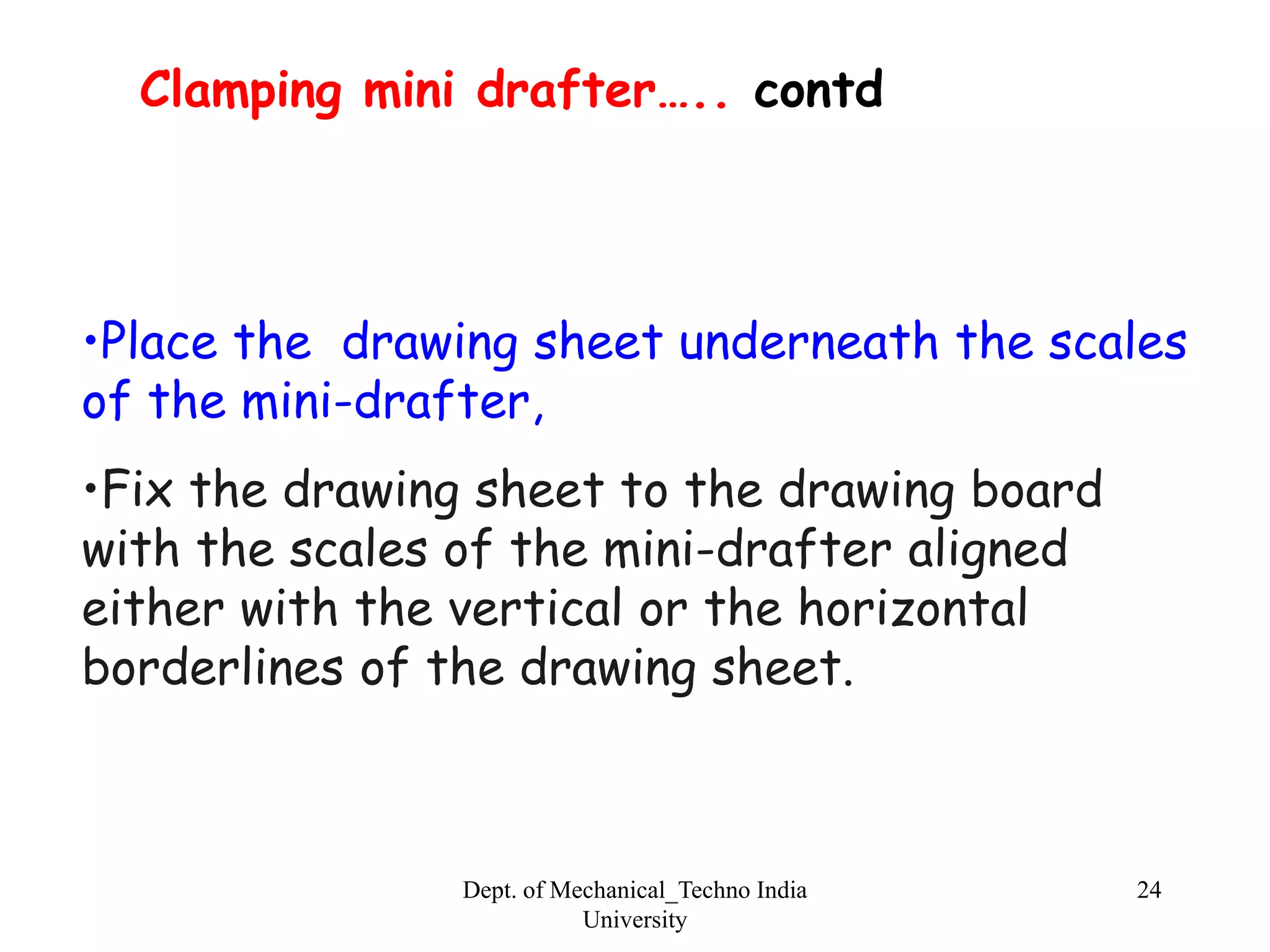 Engineering Drawing SBH.pptx | 3-D Graphics | Computer Software and Applications