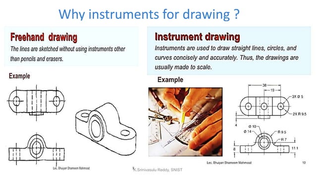 Engineering drawing unit 1-snist | PPTX | 3-D Graphics | Computer ...