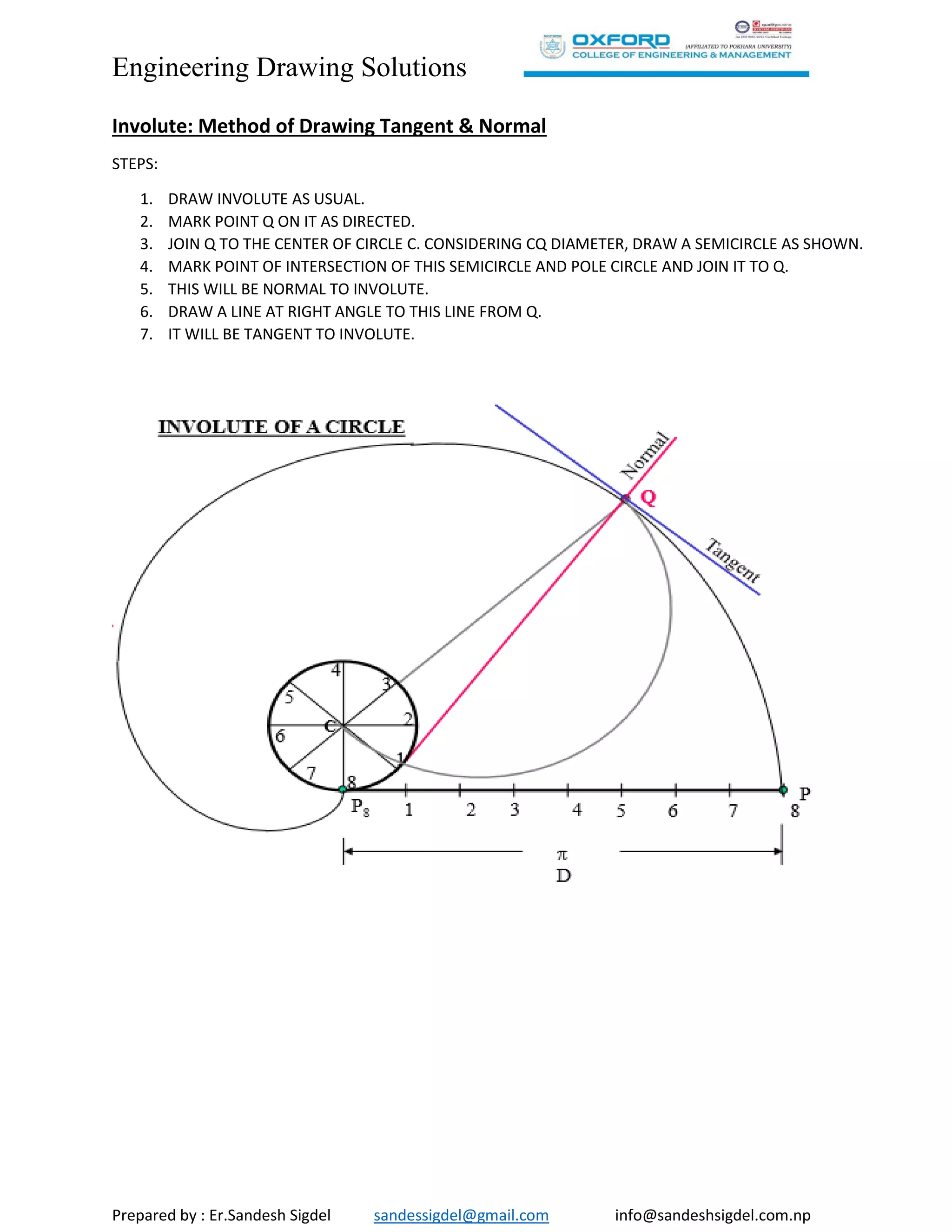Engineering drawing unit test soln sandes sigdel | PDF