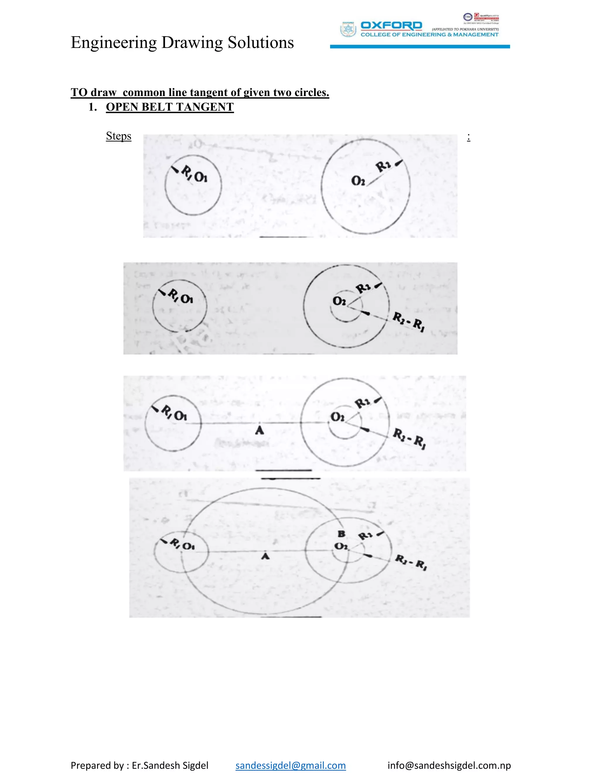 Engineering drawing unit test soln sandes sigdel | PDF