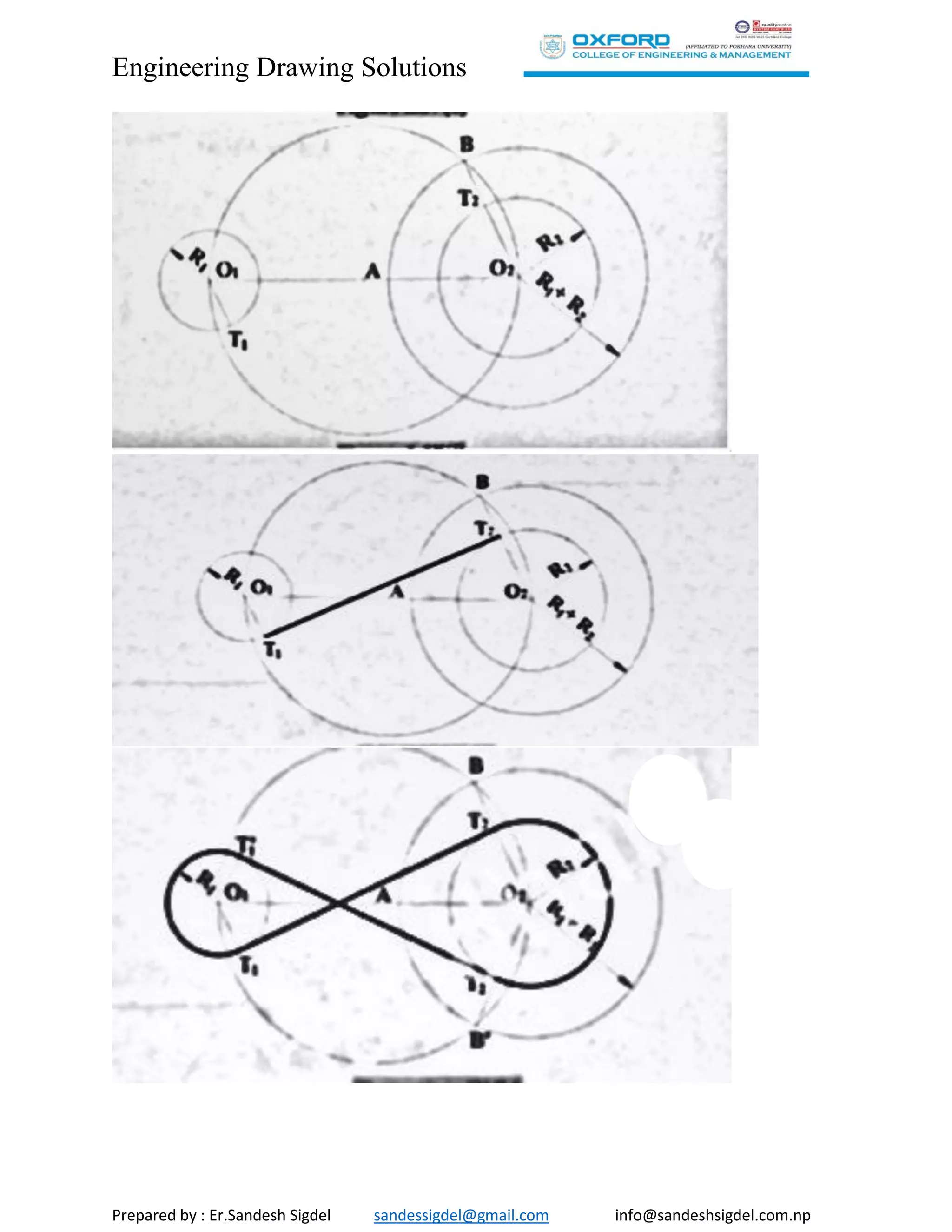 Engineering drawing unit test soln sandes sigdel | PDF