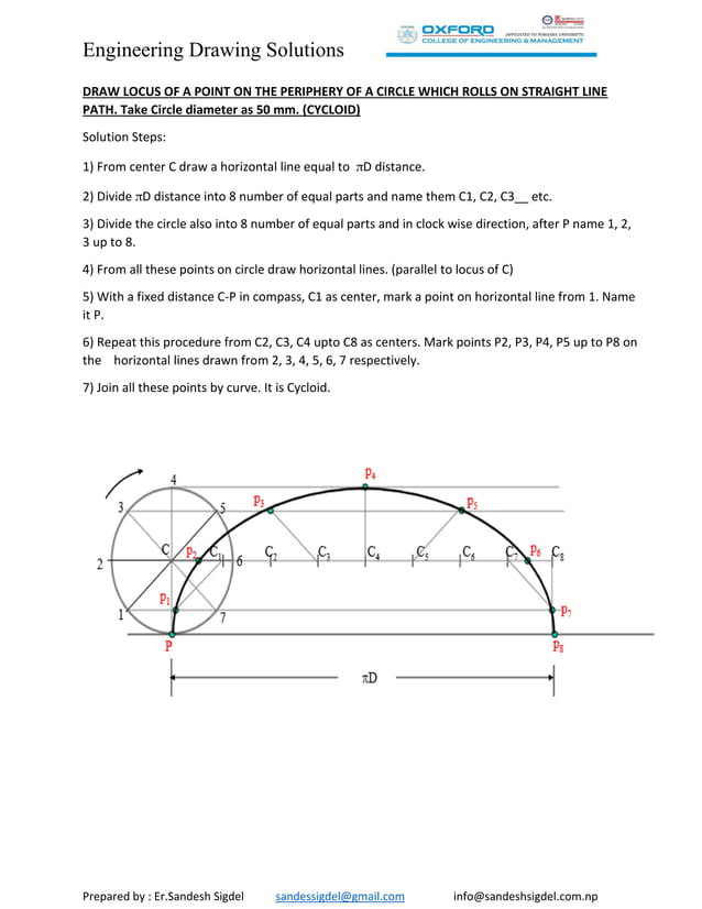 Engineering drawing unit test soln sandes sigdel | PDF