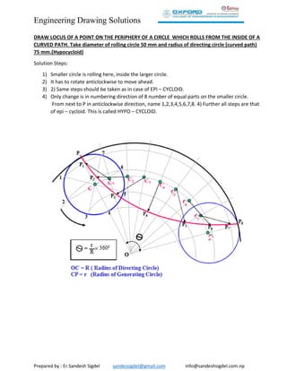 Engineering drawing unit test soln sandes sigdel | PDF