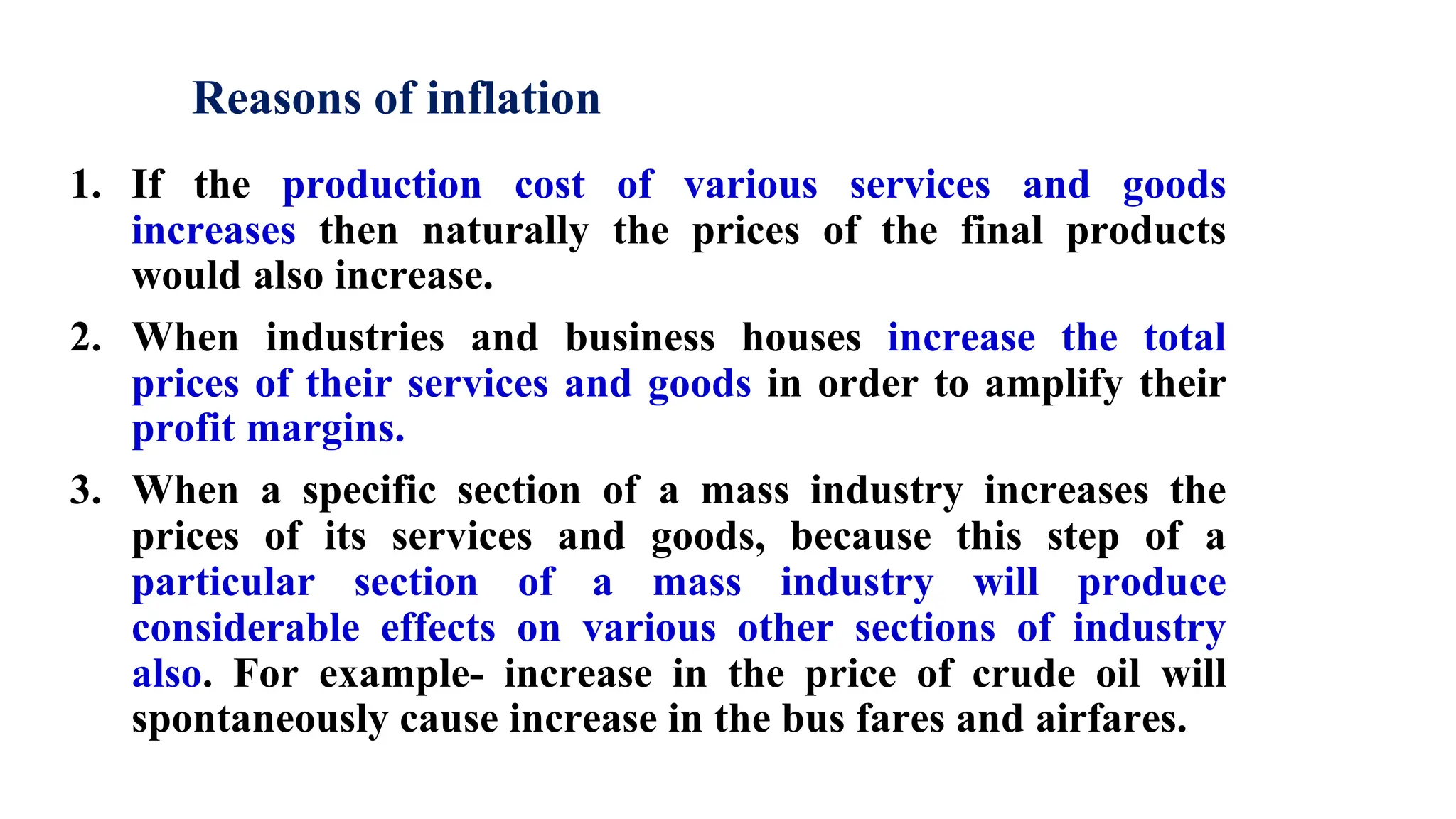 Engineering Economic Analysis (Week 13) Inflation, its causes ...