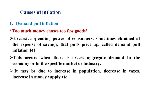 Engineering Economic Analysis (Week 13) Inflation, its causes ...