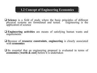 Engineering economics | PPTX