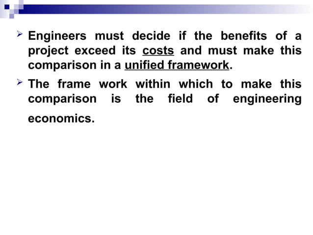 Engineering Economics for engineers to become economical.ppt