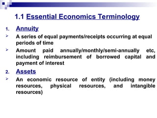 Engineering Economics for engineers to become economical.ppt