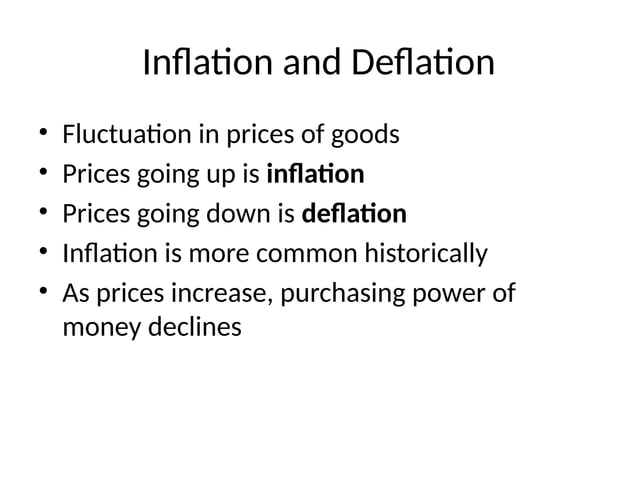 Engineering Economy_ inflation and deflation | PPTX | Stocks and Bonds ...