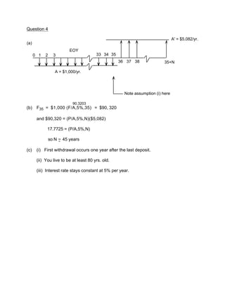 Engineering economy sample test #1 solution | PDF | Business Accounting ...