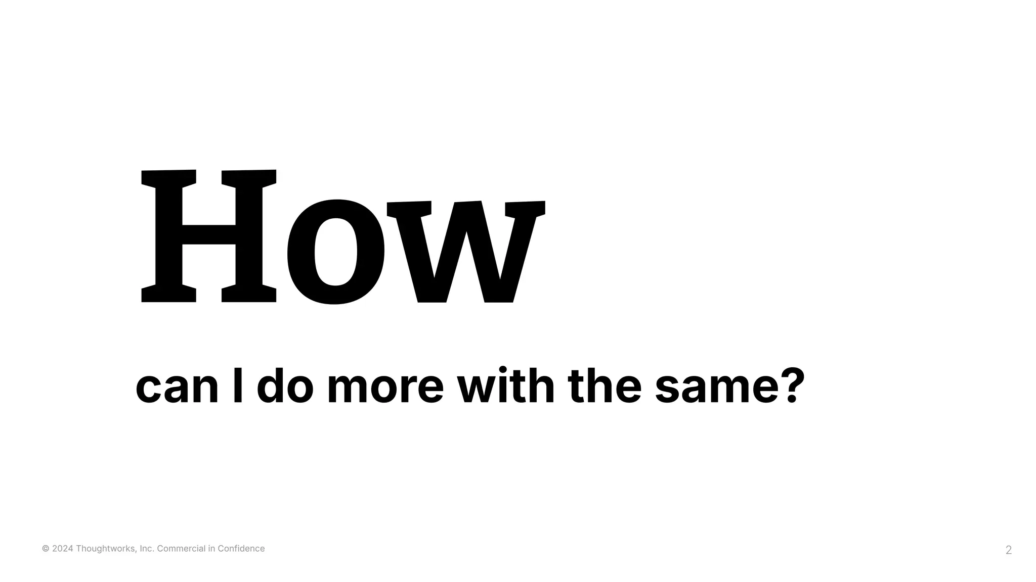 Engineering Effectiveness - why the time is now - Max Griffiths | PPT