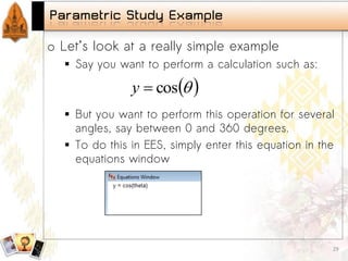 Engineering Equation Solver (Thai) | PDF