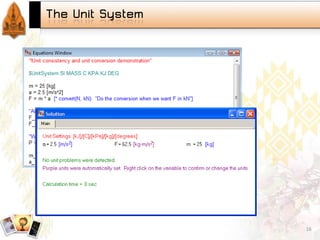 Engineering Equation Solver (Thai) | PPT
