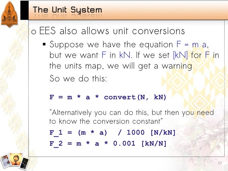 Engineering Equation Solver (Thai)