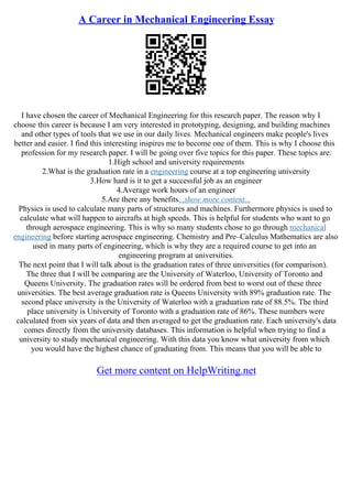 Engineering Essay Topics | PDF